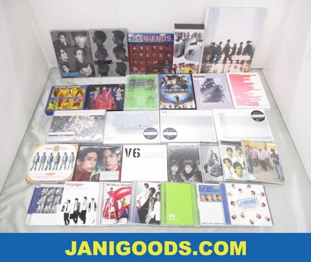 【やや傷や汚れあり】V6 CD/DVD/VHSセット Sexy.Honey.Bunny! Honey盤/逆転ラバーズ/20th Century LIVE TOUR 2009 HONEY ...