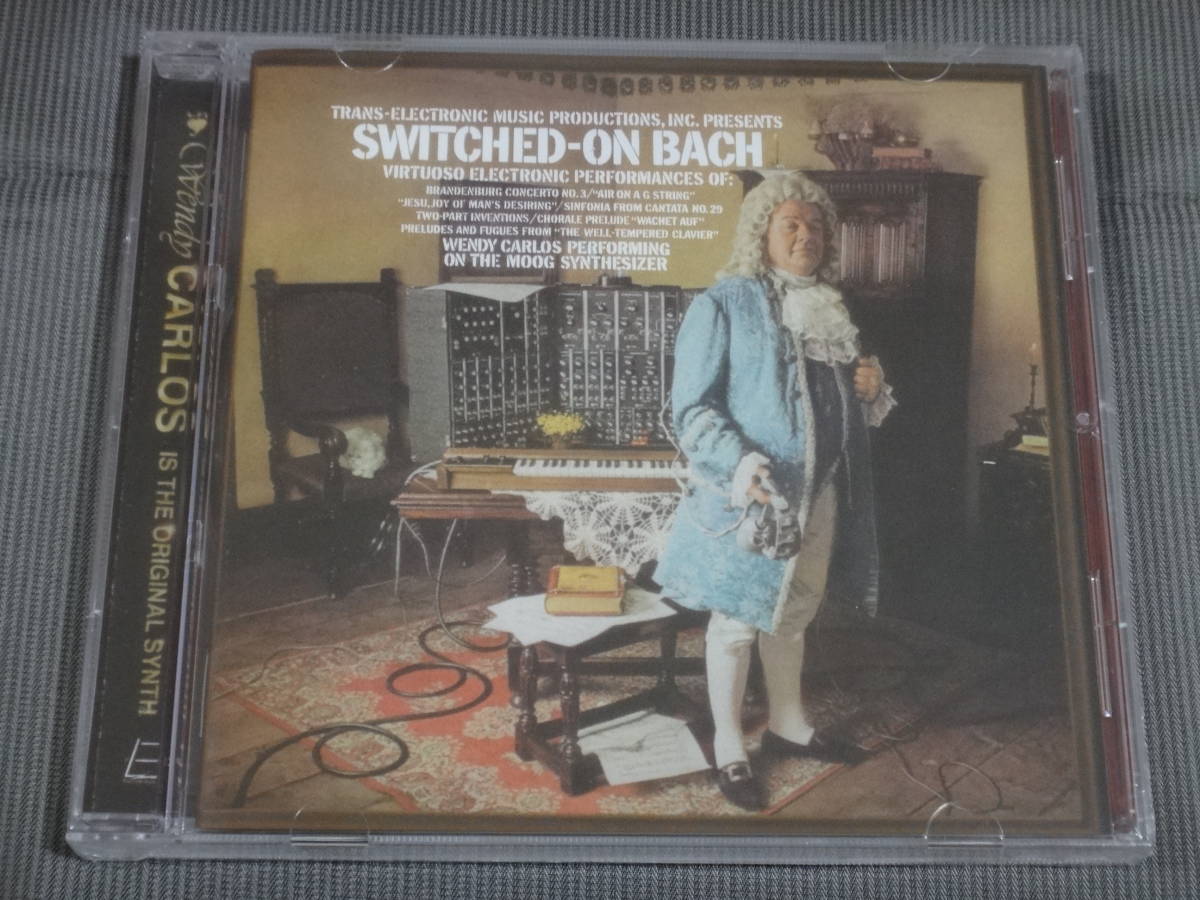 【未使用】【未開封】WENDY CARLOS/SWITCHED ON BACH/輸入盤/USA/CD/2001/WALTER CARLOS ⑤ ...