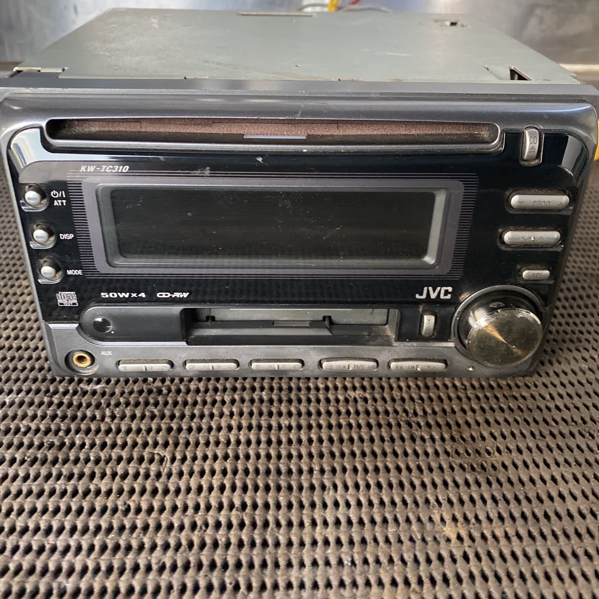 【傷や汚れあり】JVC CD/CASSETTE RECEIVER KW-TC310 動作未確認 ジャンクの落札情報詳細 - Yahoo!オークション落札価格検索 オークフリー
