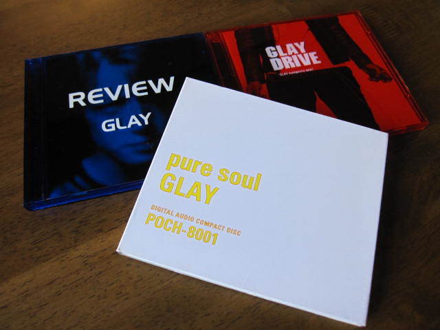 【やや傷や汚れあり】中古 CD アルバム【4点セット】 GLAY / BEAT out!, pure soul, REVIEW ...