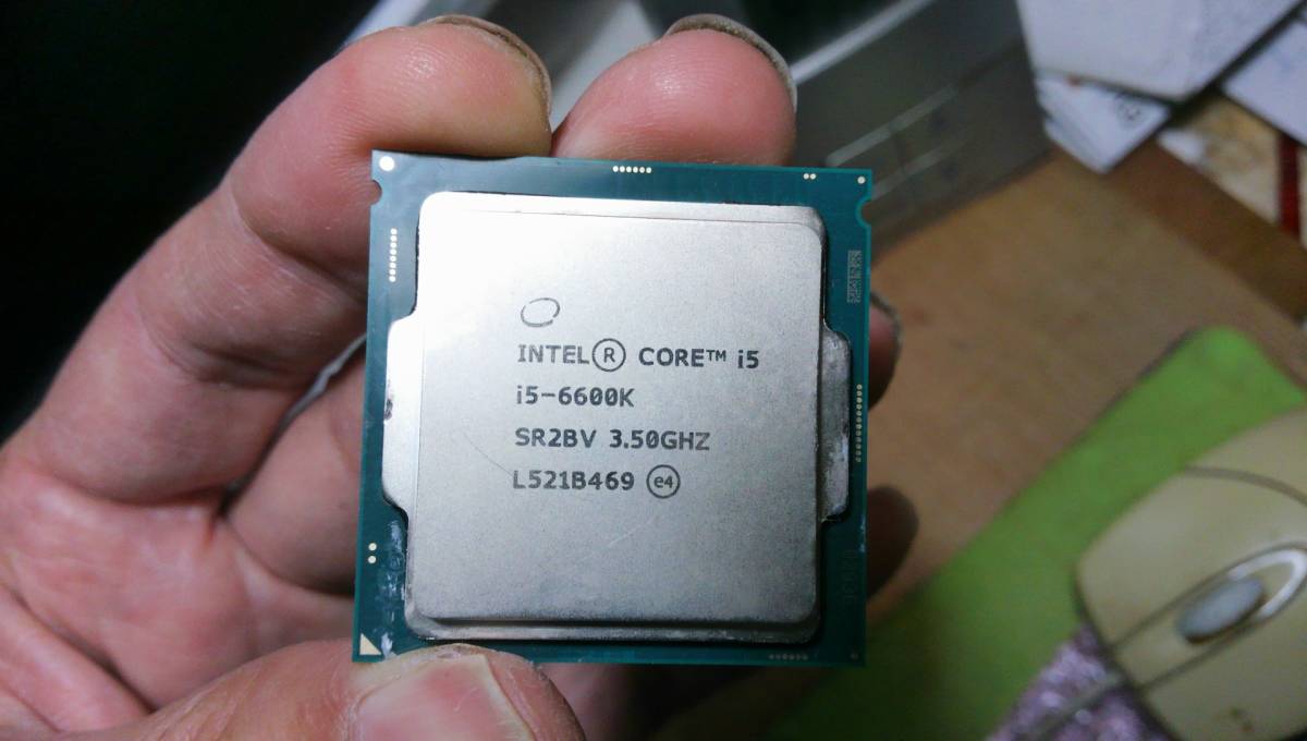 【目立った傷や汚れなし】Intel Core i5 6600K Skylake LGA1151の落札情報詳細 - ヤフオク落札価格検索 オークフリー