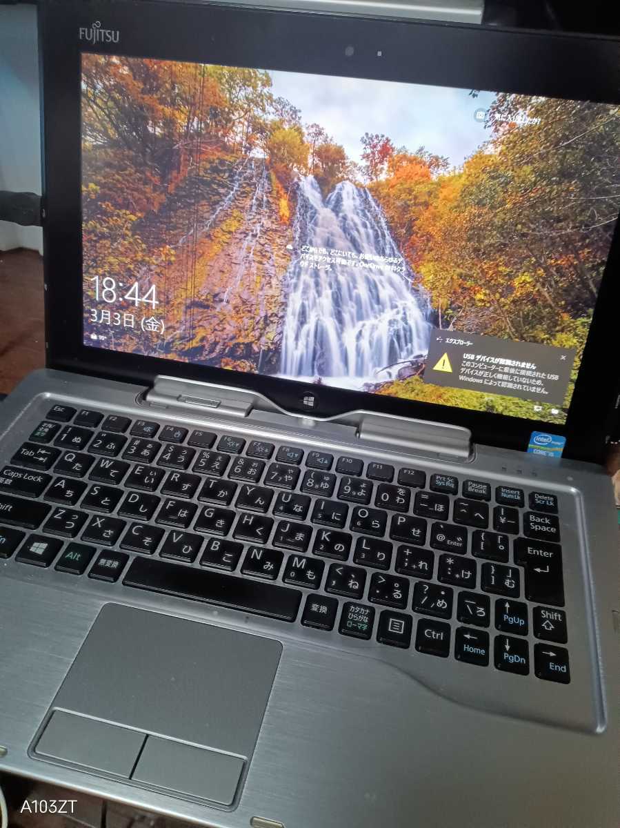 【傷や汚れあり】tablet PC Q702G FUJITSU 富士通 corei5-3427U windows10proの落札情報詳細 - ヤフオク落札価格情報 オークフリー
