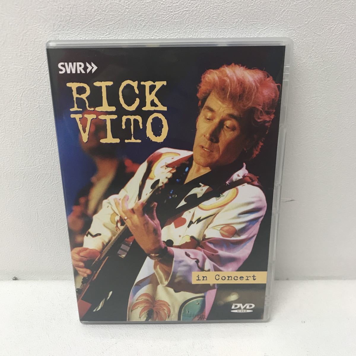【目立った傷や汚れなし】Y0308A3 RICK VITO in Concert Ohne Fiter DVD セル版 音楽 洋楽 ...