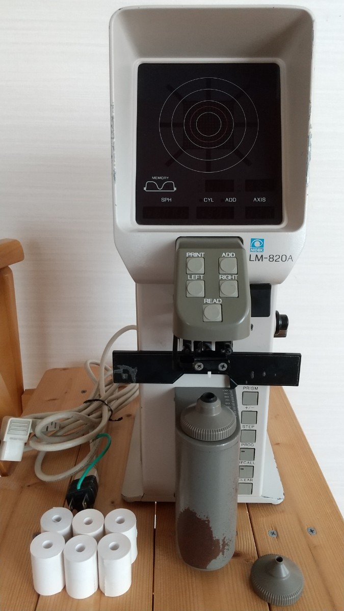 【傷や汚れあり】無料配送！ ニデック オートレンズメーター NIDEK LM-820A 【中古】の落札情報詳細 - Yahoo!オークション落札価格検索 オークフリー