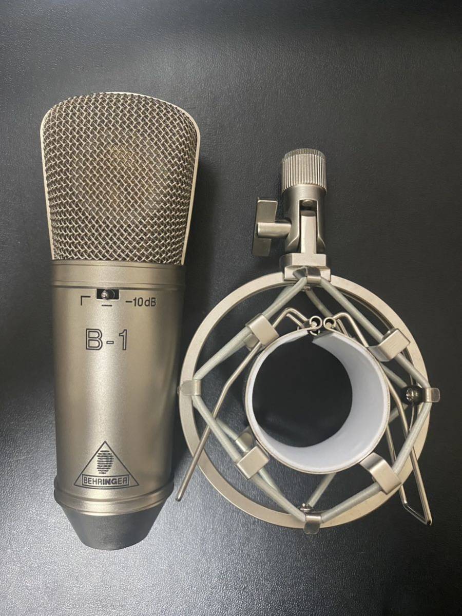 【目立った傷や汚れなし】BEHRINGER B-1 Single Diaphragm Condenser Microphone コンデンサー ...