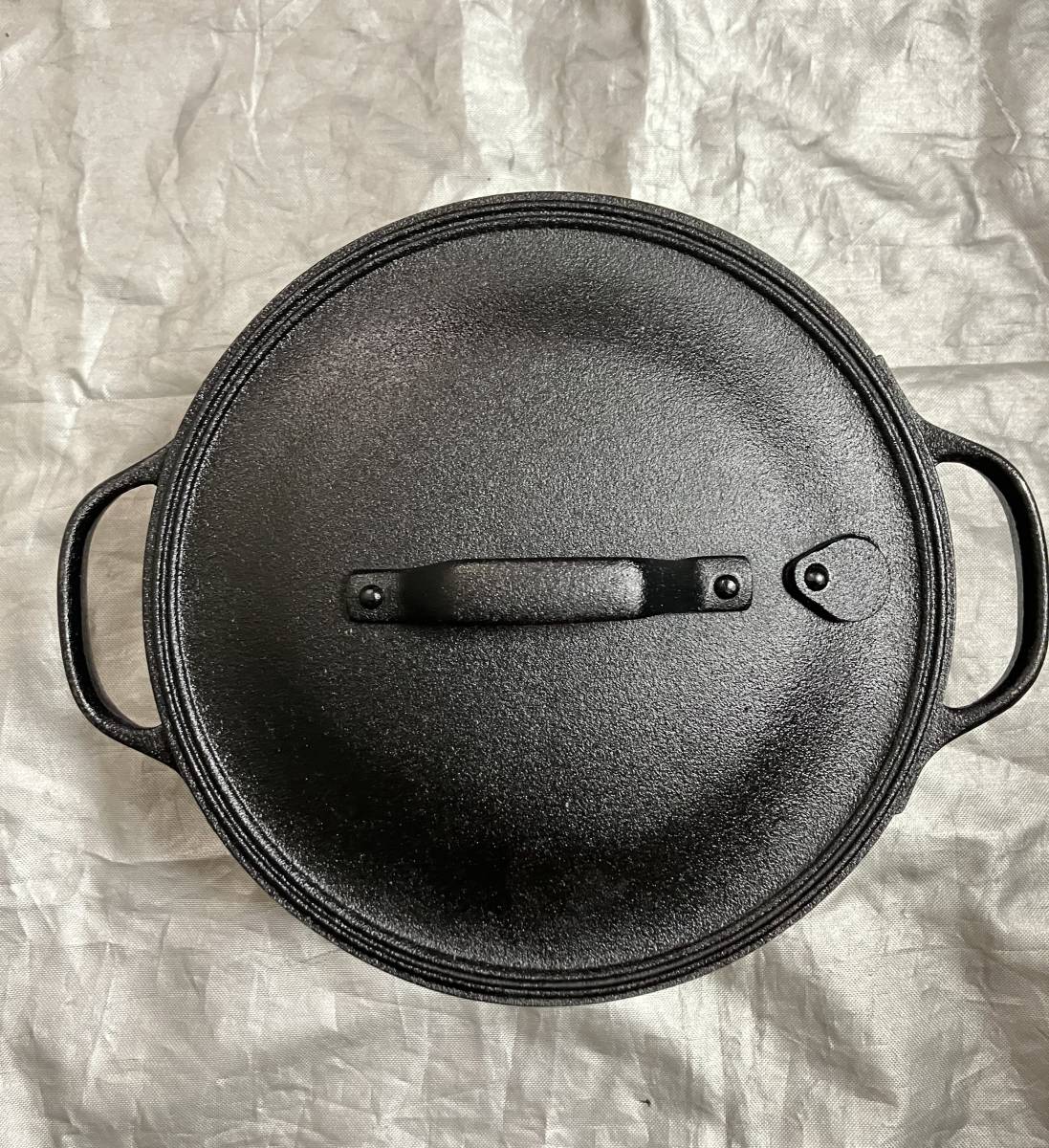 【やや傷や汚れあり】OIGEN 及源 南部鉄器 両手鍋 クックトップ丸深形20cmの落札情報詳細 - ヤフオク落札価格検索 オークフリー