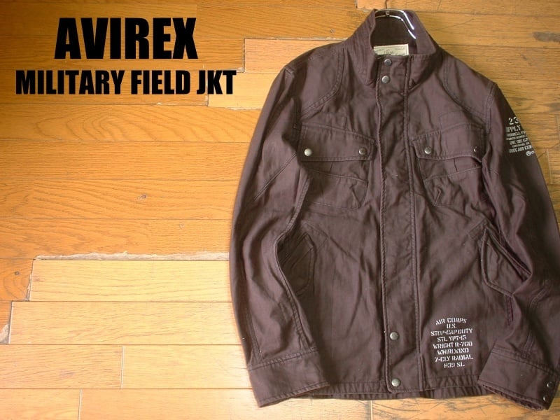 【目立った傷や汚れなし】AVIREX USA.ミリタリーフィールドジャケット美品Lステンシル正規アビレックスM-65エアフォースU.S.ARMY AIR FORCEカバーオールM ...