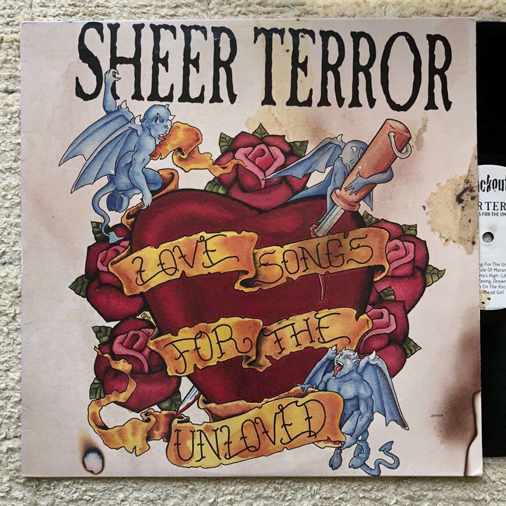 【やや傷や汚れあり】20221202 【希少】 ★SHEER TERROR★ LOVE SONGS FOR UNLOVED 8P-3490 ...