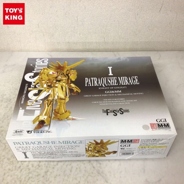 【目立った傷や汚れなし】1円〜 ボークス GGI＆MM 1/100 ファイブスター物語/FSS モーターヘッド ナイト・オブ・ゴールド [AT] パトラクシェ・ミラージュの落札情報詳細 ...