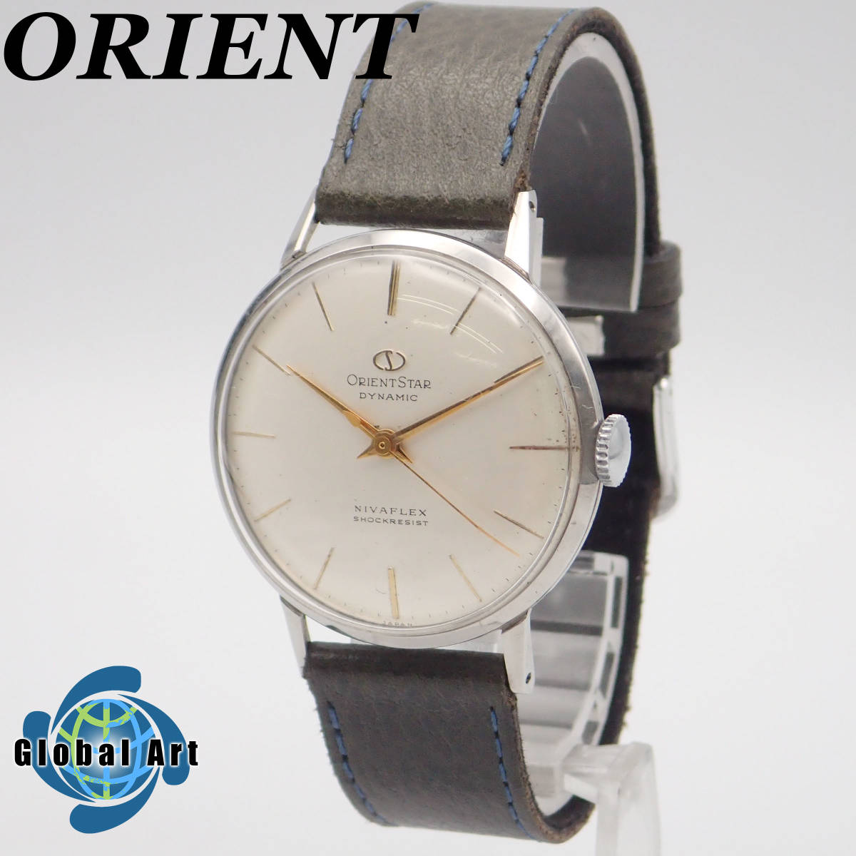 【傷や汚れあり】う03372/ORIENT オリエント/オリエントスター/ダイナミック/手巻き/メンズ腕時計/NIVAFLEX/T14049/文字盤 シルバーの落札情報詳細 - Yahoo ...