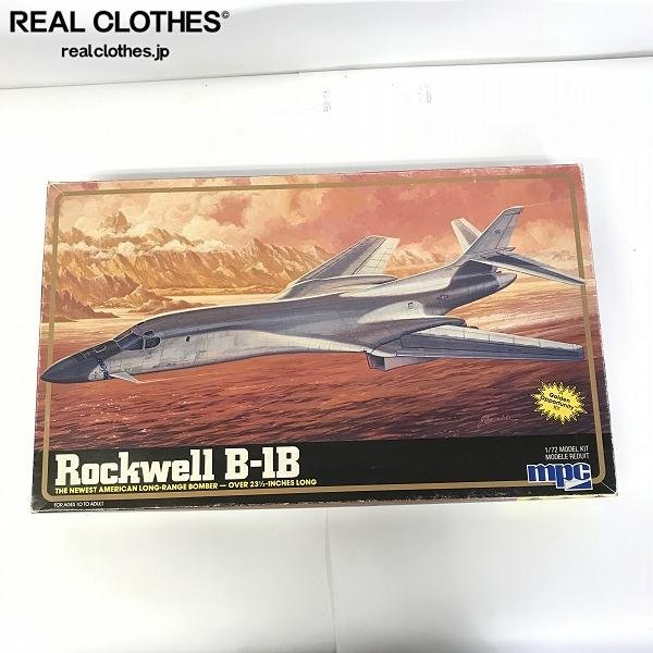 【未使用】【未組立】mpc/エムピーシー 1/72 Rockwell B-1B OVER プラモデル /080の落札情報詳細 - ヤフオク落札 ...