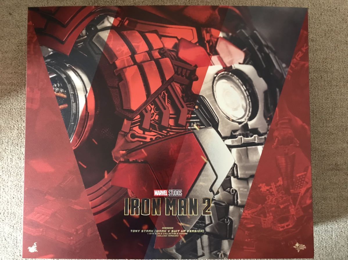 【目立った傷や汚れなし】【欠品あり】ホットトイズ アイアンマン マーク5 スーツアップ版 Hottoys Hot Toys Ironman