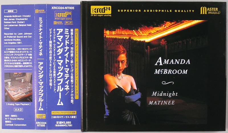 【目立った傷や汚れなし】(XRCD24) Amanda McBroom 『Midnight Matinee』 国内盤 XRCD24-NT005 ...