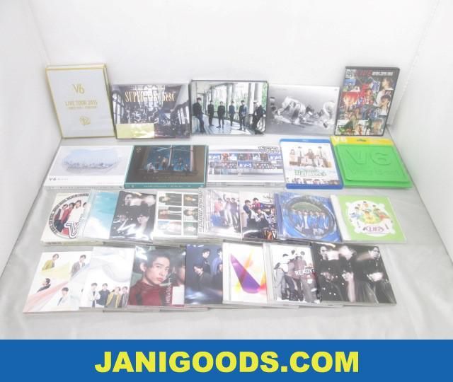 【やや傷や汚れあり】V6 CD/DVD/Blu-rayセット 逆転ラバーズ/LIVE TOUR 2013 Oh! My! Goodness!/SUPER Very best/LIVE TOUR ...