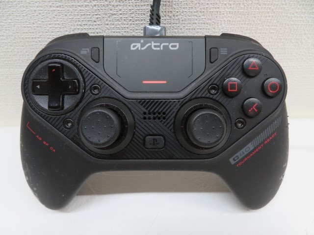 【傷や汚れあり】 astro GR0004 ワイヤレスゲームパッド C40 USB充電ケーブル レシーバー ハードケース ドライバー ...