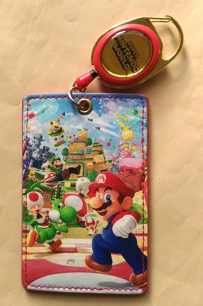 【目立った傷や汚れなし】中古 スーパーニンテンドーワールド リールチケットホルダー SUPER NINTENDO WORLD スーパーマリオ USJ パスケース ICカード入れ ユニバの落札 ...