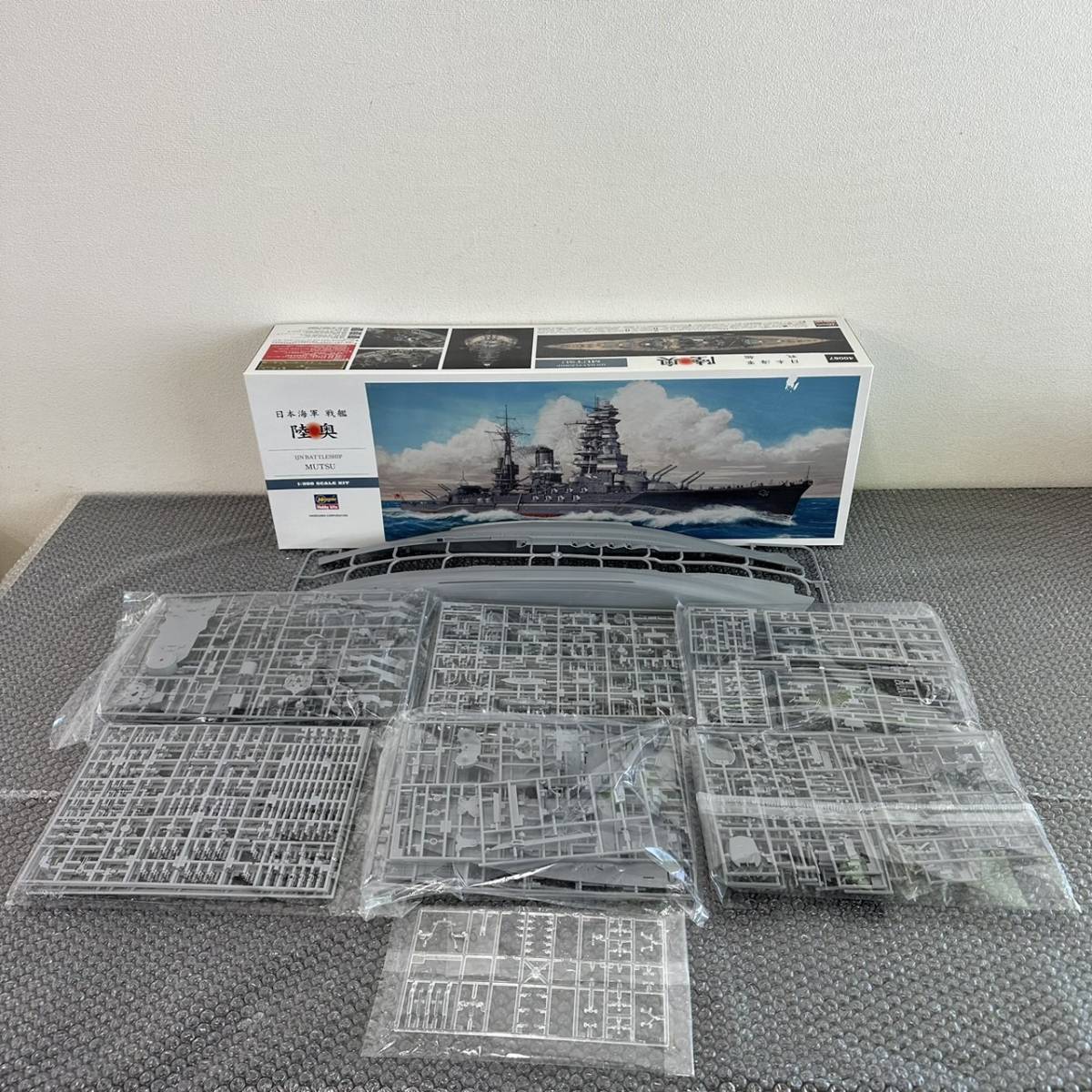 【全体的に状態が悪い】J12114(045)-609/KD18000【名古屋】プラモデル 1：350 Hsegawa ハセガワ 日本海軍 陸奥 IJN BATTLESHIP MITSUの落札 ...