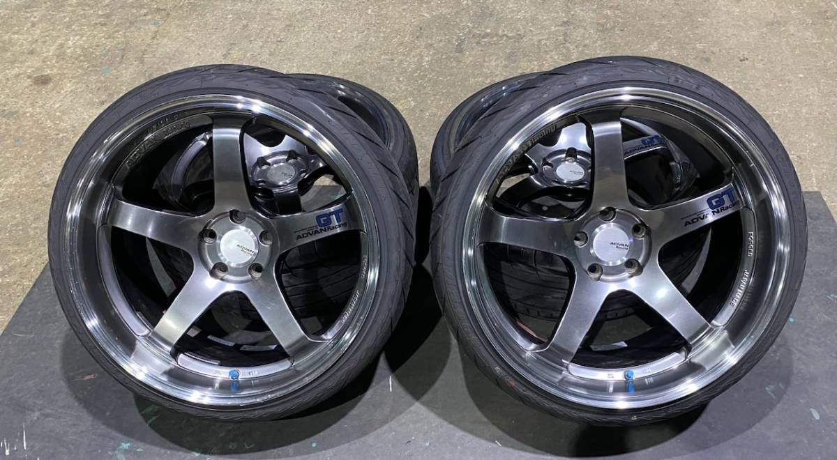 【やや傷や汚れあり】希少！軽量！YOKOHAMA ADVAN RACING 16インチ 7J +48 5H 100 4本の落札情報詳細 ...