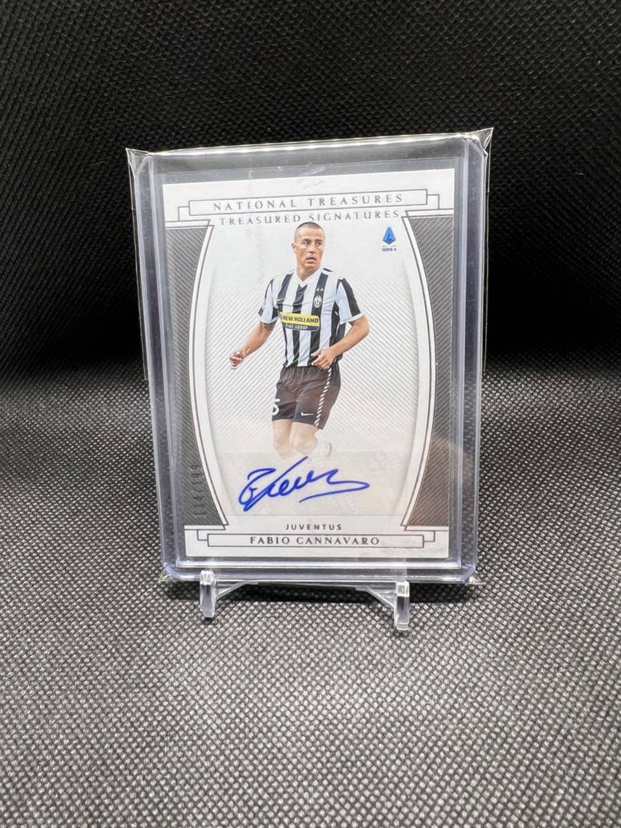 【未使用に近い】【1円〜】【カンナバロ fabio cannavaro】【199枚限定】 直筆サインカード autograph card ...
