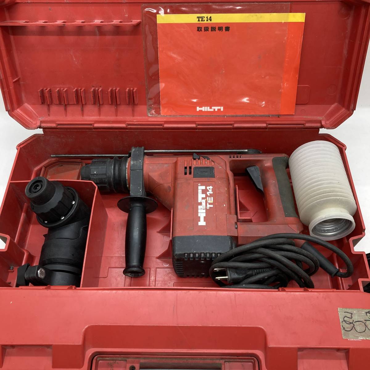 makita/マキタ★ハンマドリル★HR5000★電動工具★ハンドル/ドリルビット付★ハツリ★建設/建築★穴掘り★溝掘り★職人★の落札情報詳細 ...