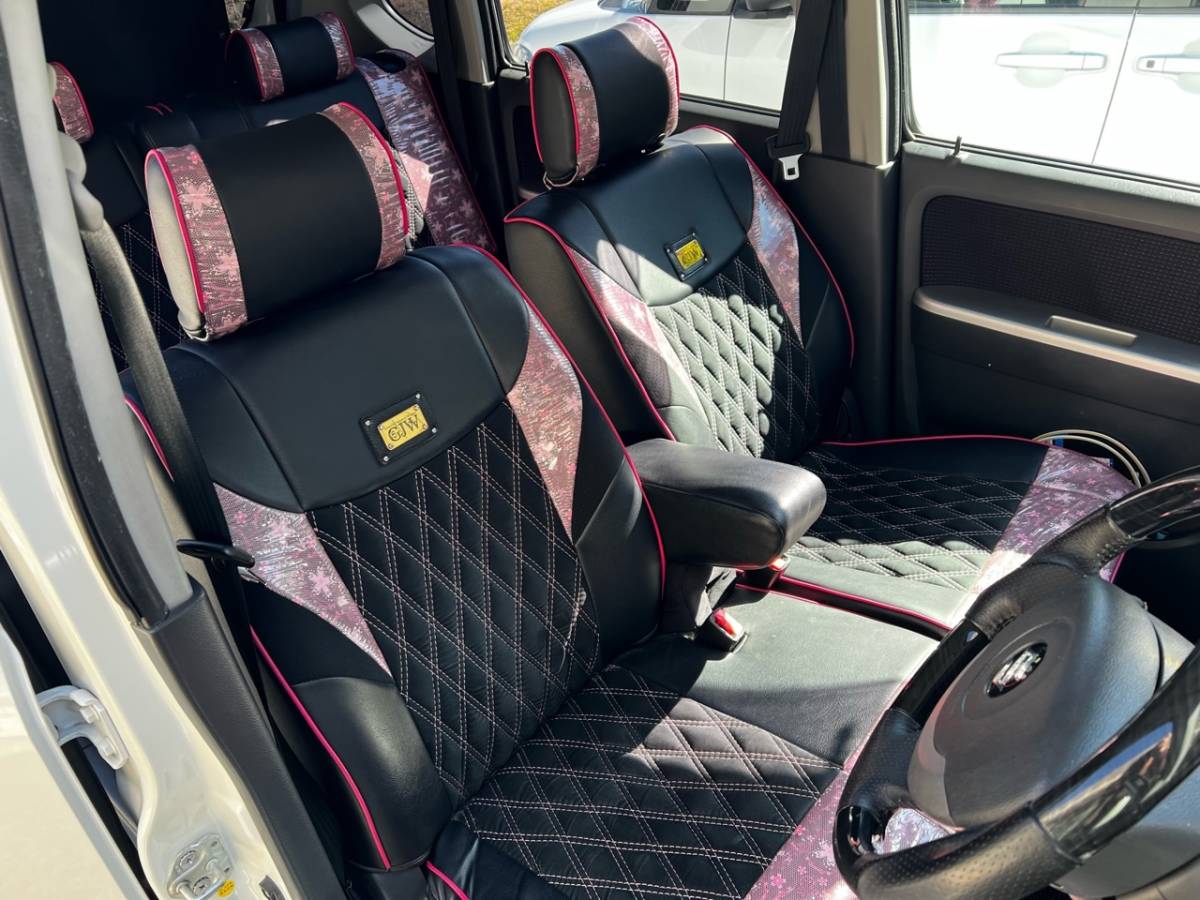 【やや傷や汚れあり】値下げ! GJW 大和撫子 桜レース柄 シートカバー MH21S/MH22S ワゴンR/スティングレー AZ 中古品の落札情報詳細 - ヤフオク落札価格検索 オークフリー