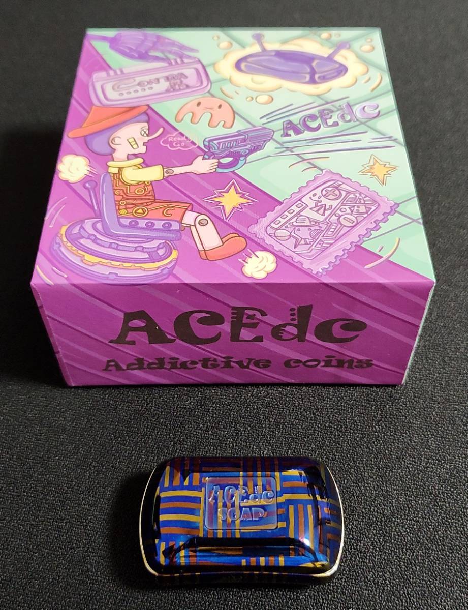【傷や汚れあり】Acedc soap zozo slider mokuti ティマスカス ナンバリング付き EDC fidget toy フィ ...