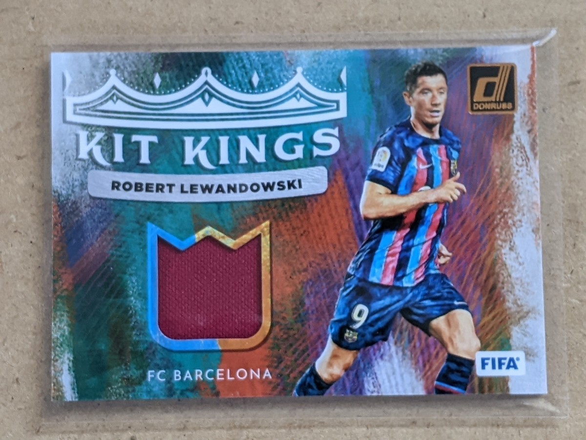 【目立った傷や汚れなし】ロベルト・レヴァンドフスキ【2022-23 PANINI DONRUSS SOCCER】ドンラス ROBERT ...