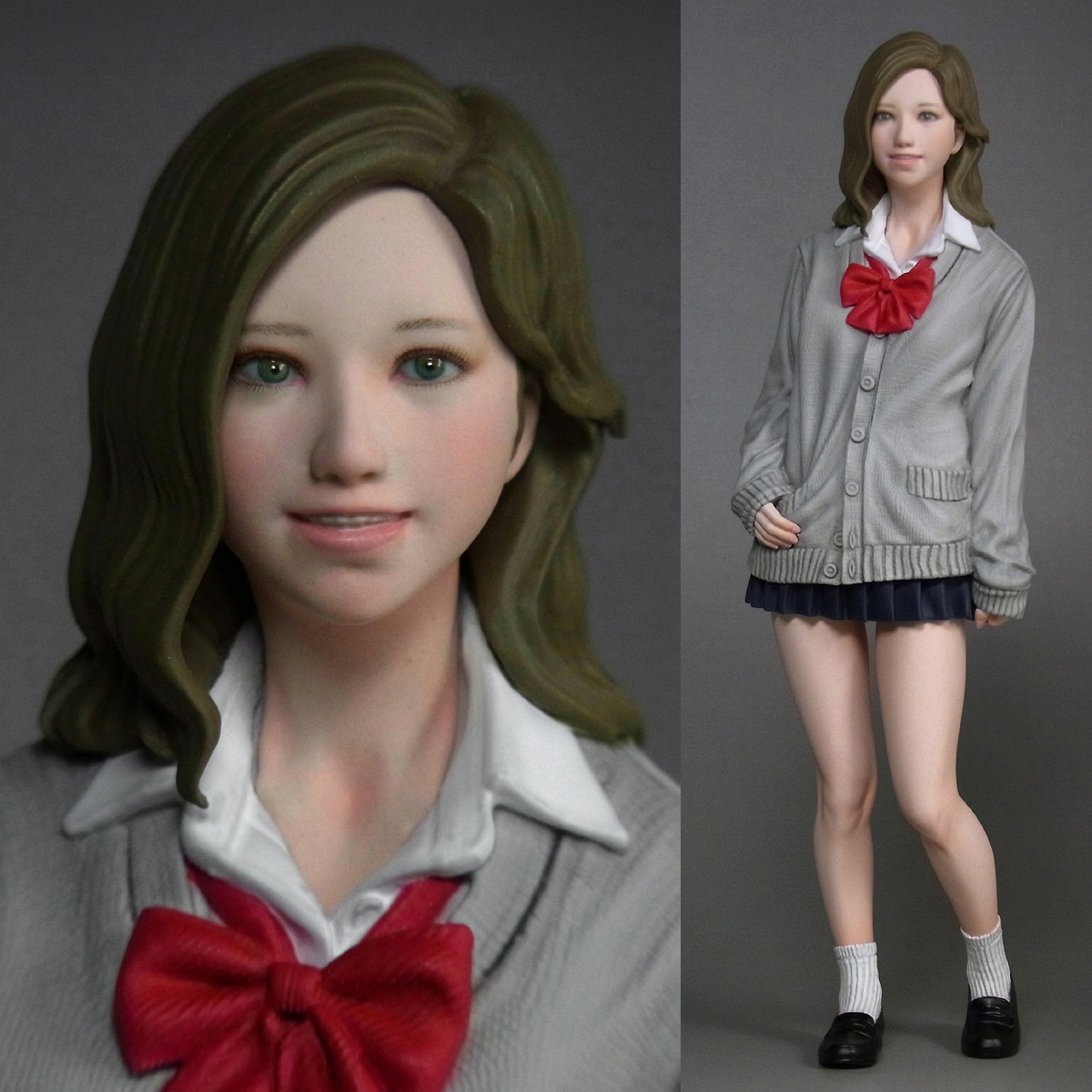 【未使用に近い】1/12 ハセガワ JKメイト カーディガン 完成品 塗装済み まっつく MK2. アトリエイット 塗装済 ブリックワークス 林浩己 フィギュアの落札情報詳細 - Yahoo ...