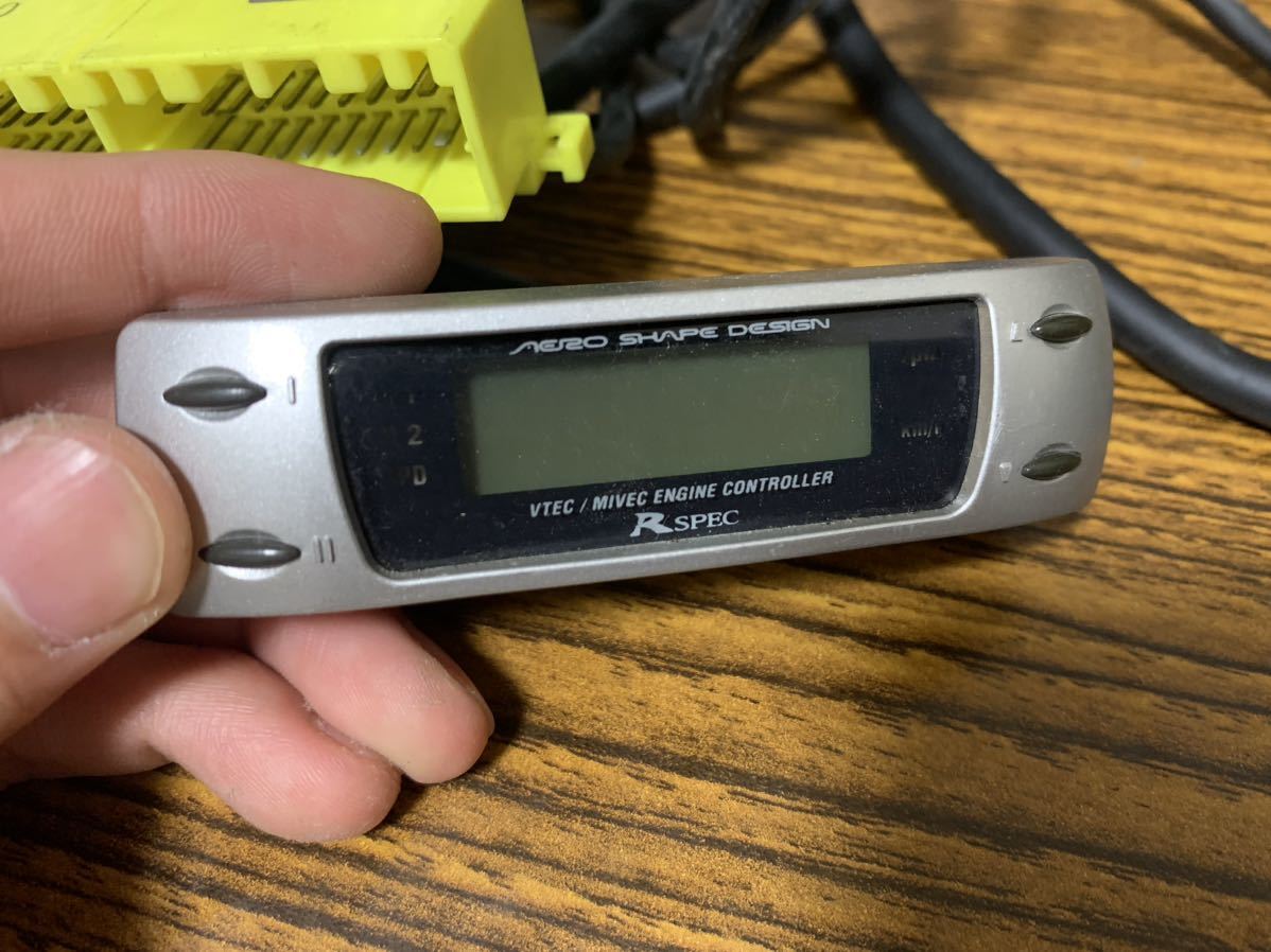【やや傷や汚れあり】当時物 ホンダ スプーン SPOON VTECコントローラー VC-3E EF9 CIVIC EF8 CR-X検) EK9 ...