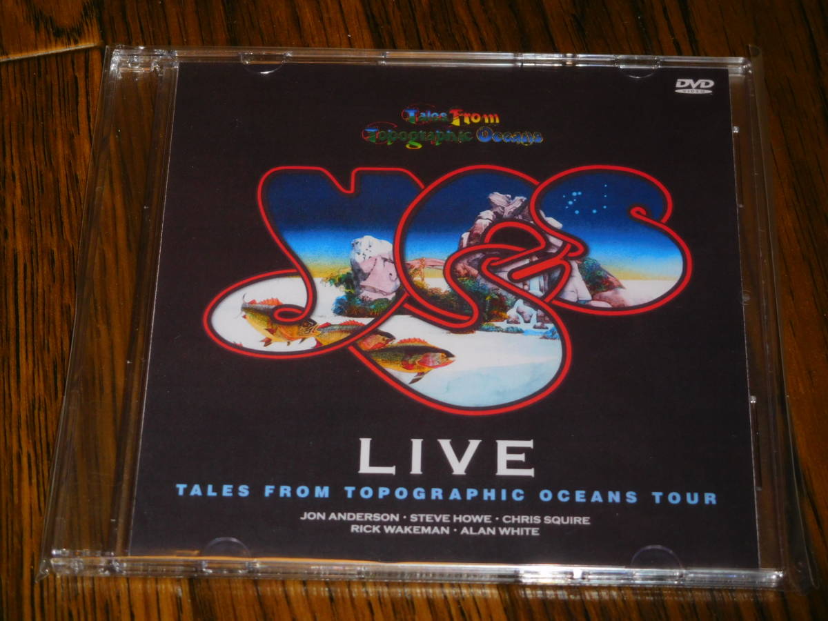 【未使用】新品 YES / LIVE: TALES FROM TOPOGRAPHIC OCEANS TOUR Jon Anderson ...
