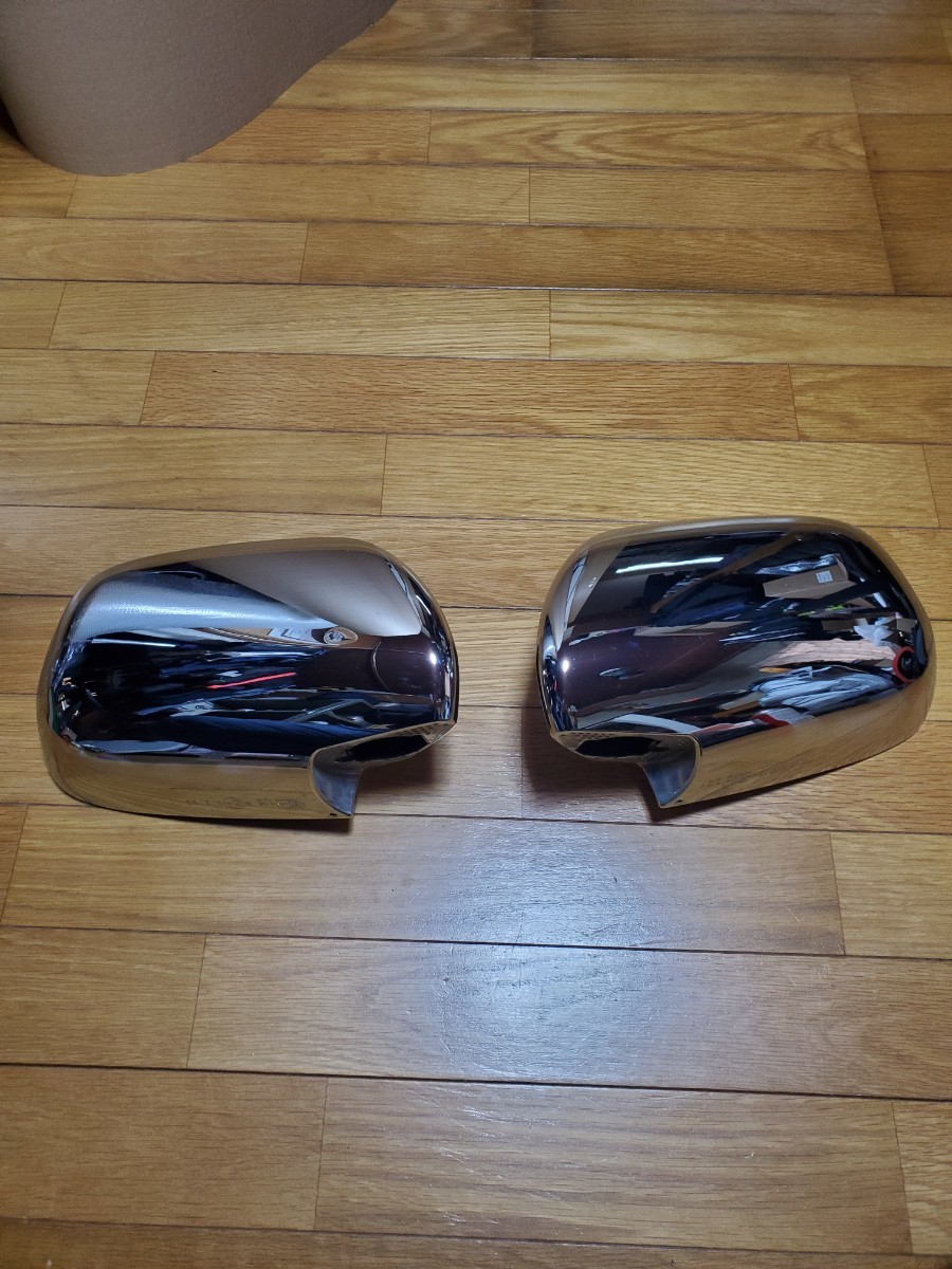 【やや傷や汚れあり】トヨタ純正ハイエースメッキミラーカバーの落札情報詳細 ヤフオク落札価格検索 オークフリー