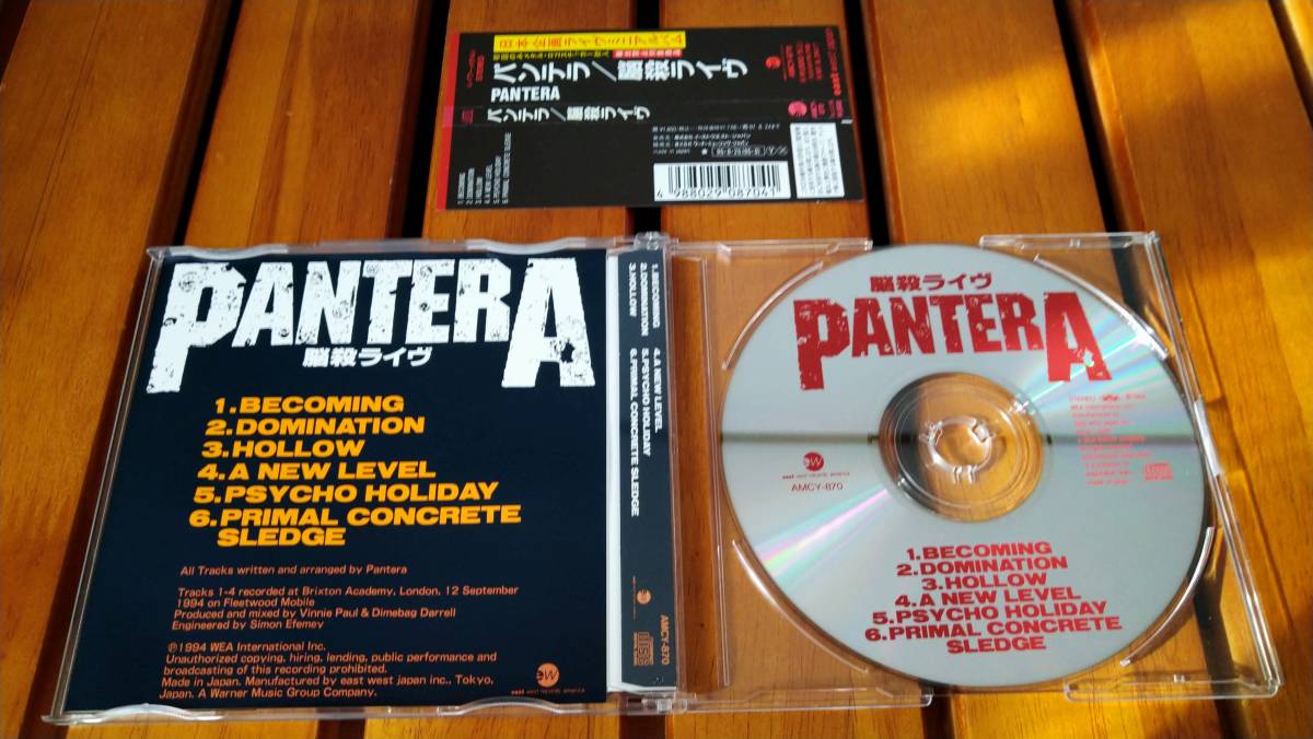 【傷や汚れあり】PANTERA 脳殺ライヴ Far Beyond Driven DAMAGEPLAN DOWN HELLYEAH SUPERJOINT RITUALの落札情報詳細 - ヤフオク ...