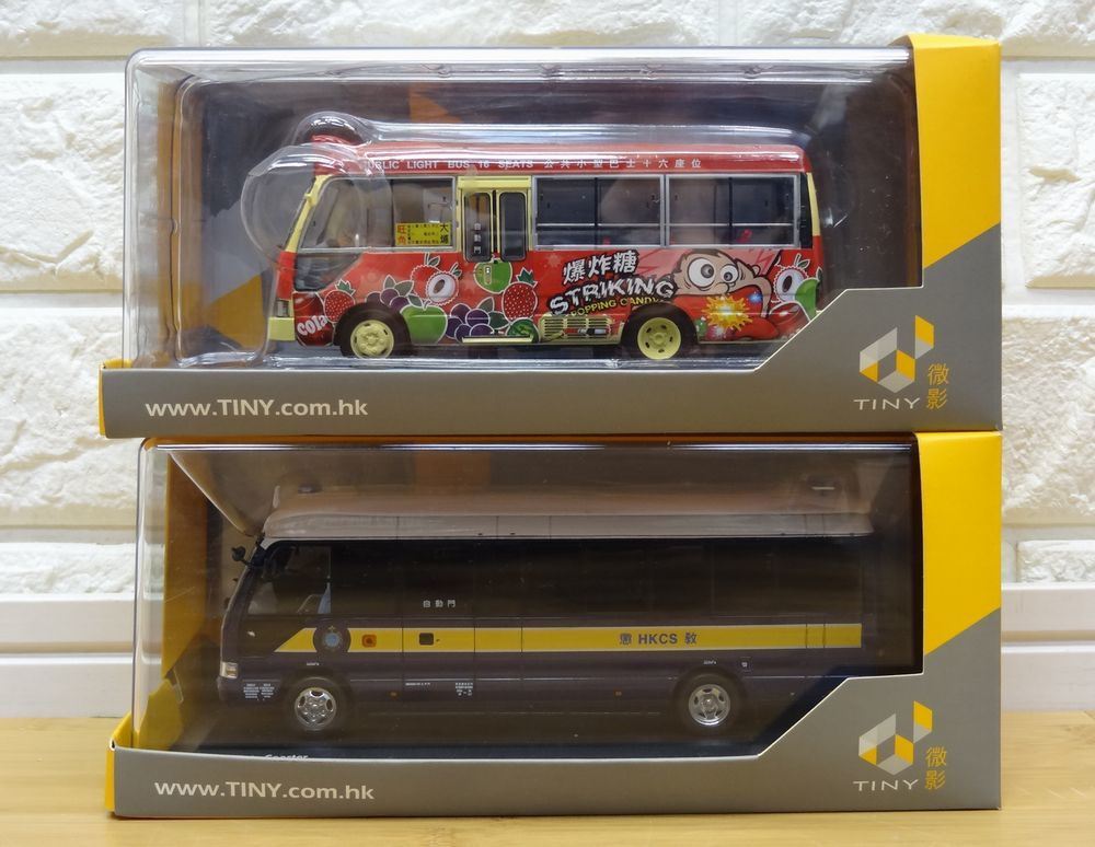 【傷や汚れあり】TINY 1/43 バス ミニカー 2台 トヨタ コースター タイニー TOYOTA COASTERの落札情報詳細 - ヤフオク落札価格検索 オークフリー