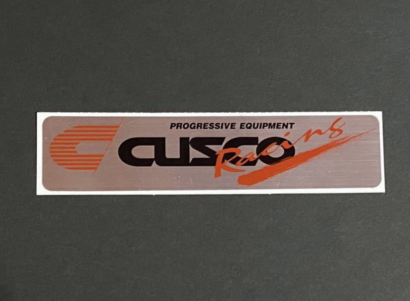 【未使用】CUSCO クスコ racing レーシング 銀 シルバー メタリック ステッカー シール 車 ドリフト 走り屋の落札情報詳細 ...