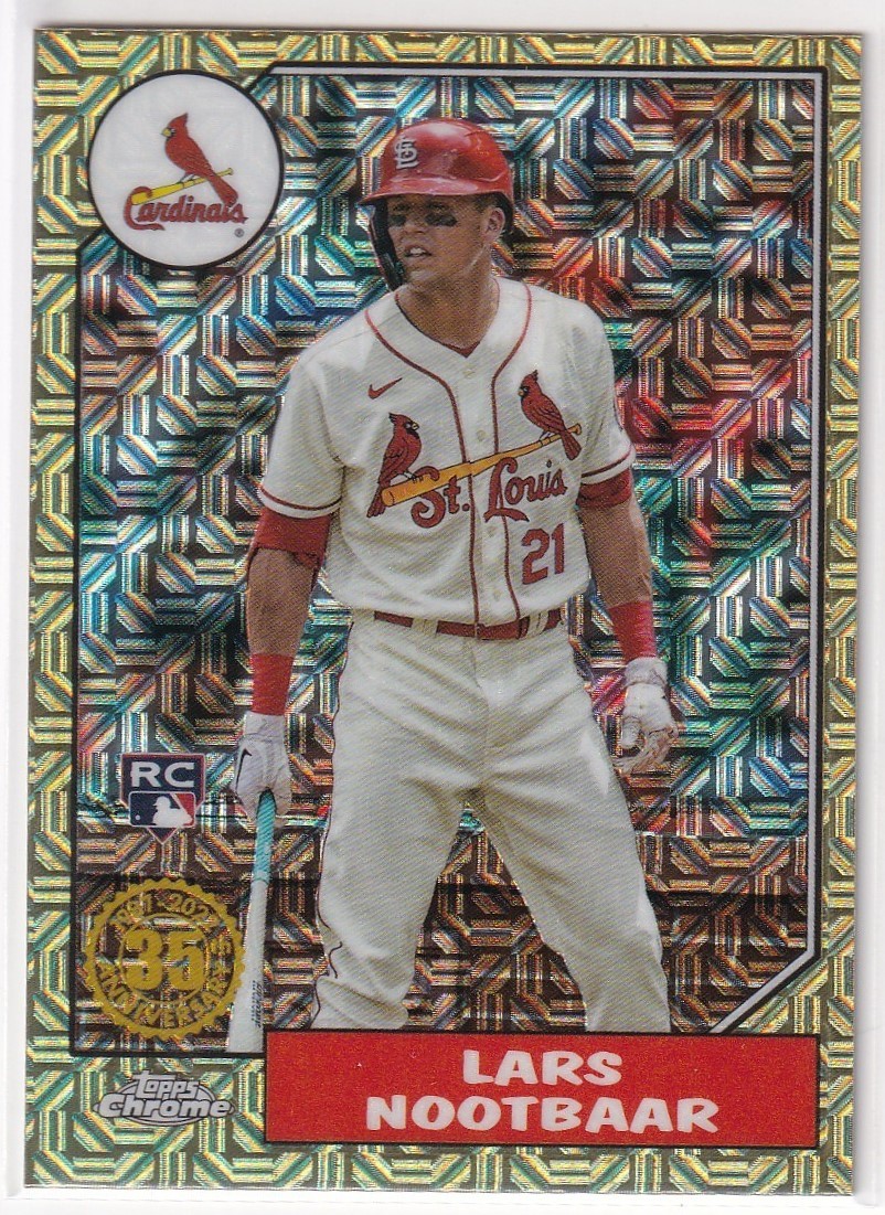 【未使用】2022 topps update Lars Nootbaar ラーズ・ヌートバー Silver Pack Mojo カージナルス St.Louis Cardinals WBC 侍 ...