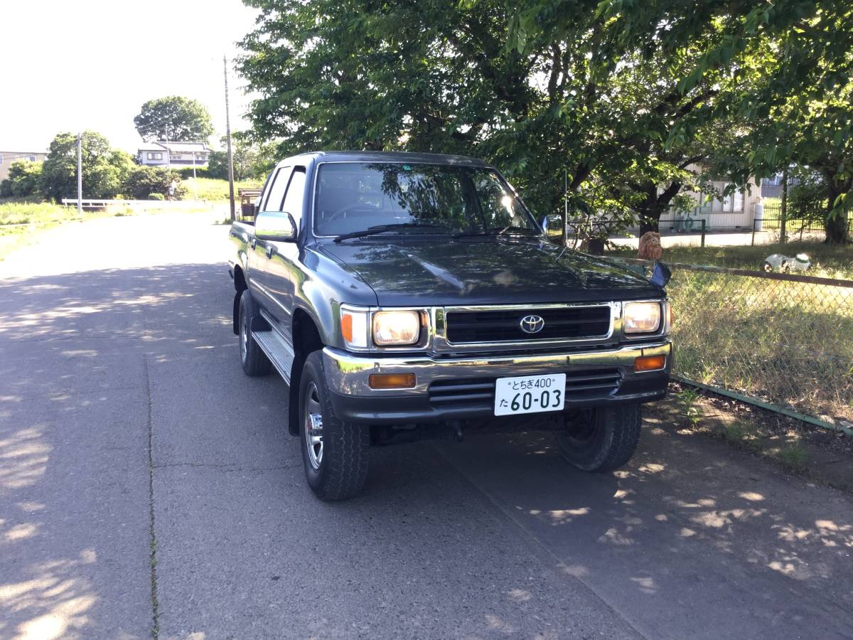【走行距離 142,381 km】H4トヨタ ハイラックス SSR-Xダブルキャブ LN107 抹消 MT 4WDの落札情報詳細 - Yahoo!オークション落札価格検索 オークフリー