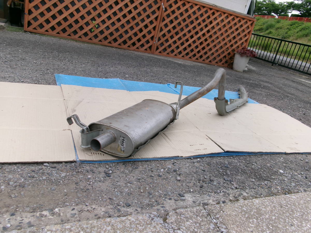 【未使用】当時物、旧車、トヨタ、セリカ、カリーナ2000、RA45、46(78～81年)リアマフラー、品番17430-34390、トヨペットの ...