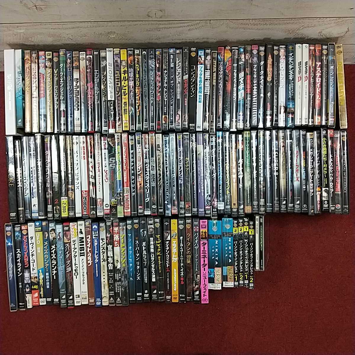 【傷や汚れあり】196 同梱NG DVD 大量 まとめ 130点以上 セット 映画 洋画 邦画 ホラー アクション サスペンス SF ドラマ エクソシスト 他 名作 現状の落札情報詳細 ...