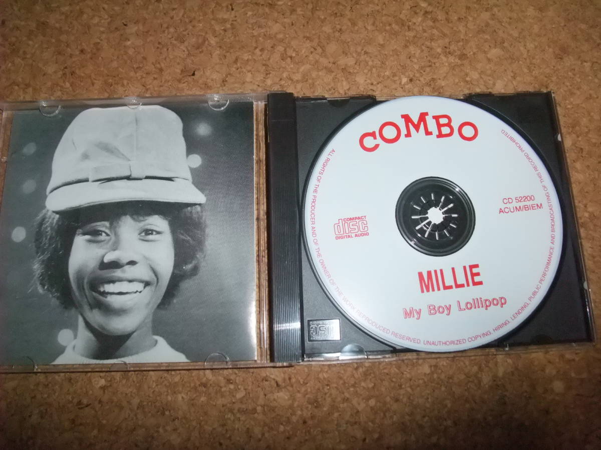 【やや傷や汚れあり】[CD] アルバム MILLIE Small My Boy Lollipop ミリー・スモール マイ・ボーイ・ロリポップ ...