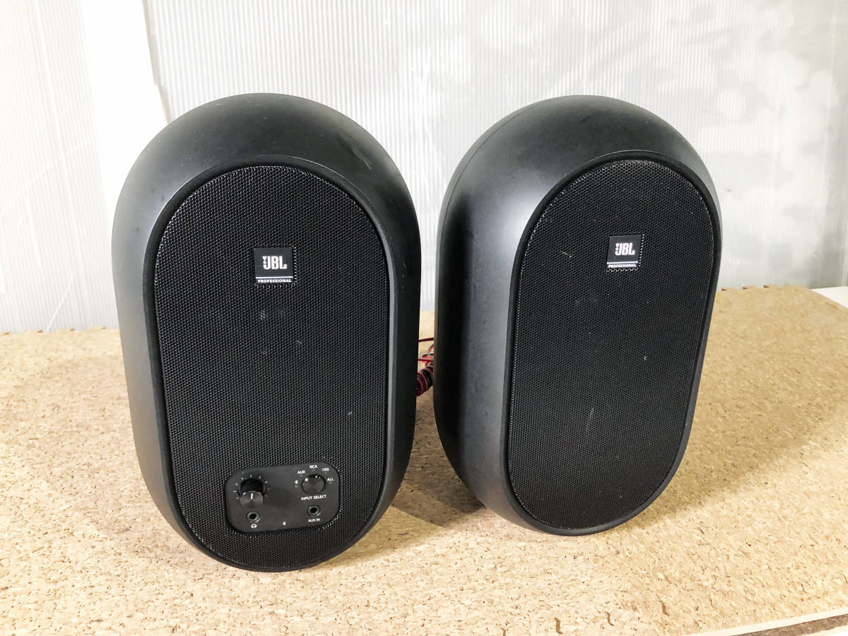 【やや傷や汚れあり】★ 中古★JBL PROFESSIONAL 1SERIES 104 フルレンジ スタジオモニター スピーカーペア ブラック Bluetooth【104-BT-Y3】C0MP ...