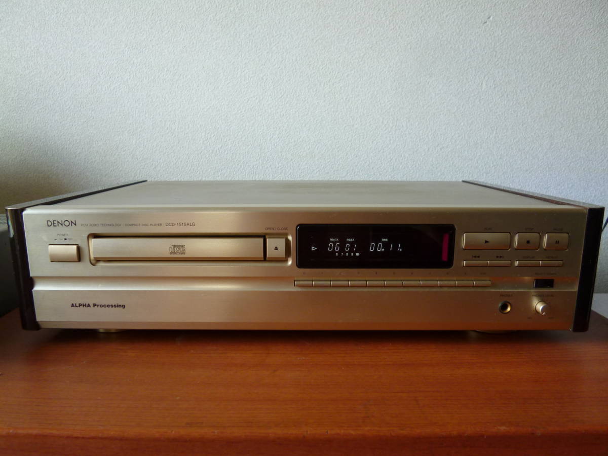 【傷や汚れあり】DENON DCD-1515ALG 動作品 の落札情報詳細 - ヤフオク落札価格検索 オークフリー