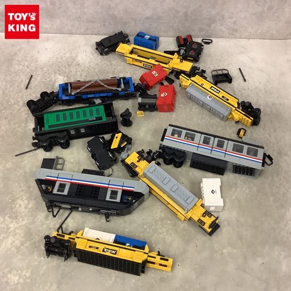 【全体的に状態が悪い】1円〜 訳あり ジャンク LEGO パーツ取り TTX Intermodel Double Stack Car ...