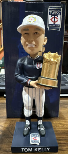 【未使用】Tom Kelly Minnesota Twins Hall of Fame Bobblehead NIB Limited ...