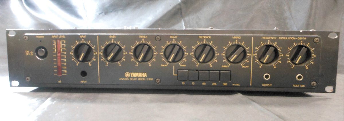 【全体的に状態が悪い】【中古】YAMAHA ヤマハ E1010 アナログディレイ 2U ラックマウント エフェクター JUNK ジャンク 現状渡しの落札情報詳細 - Yahoo!オークション ...