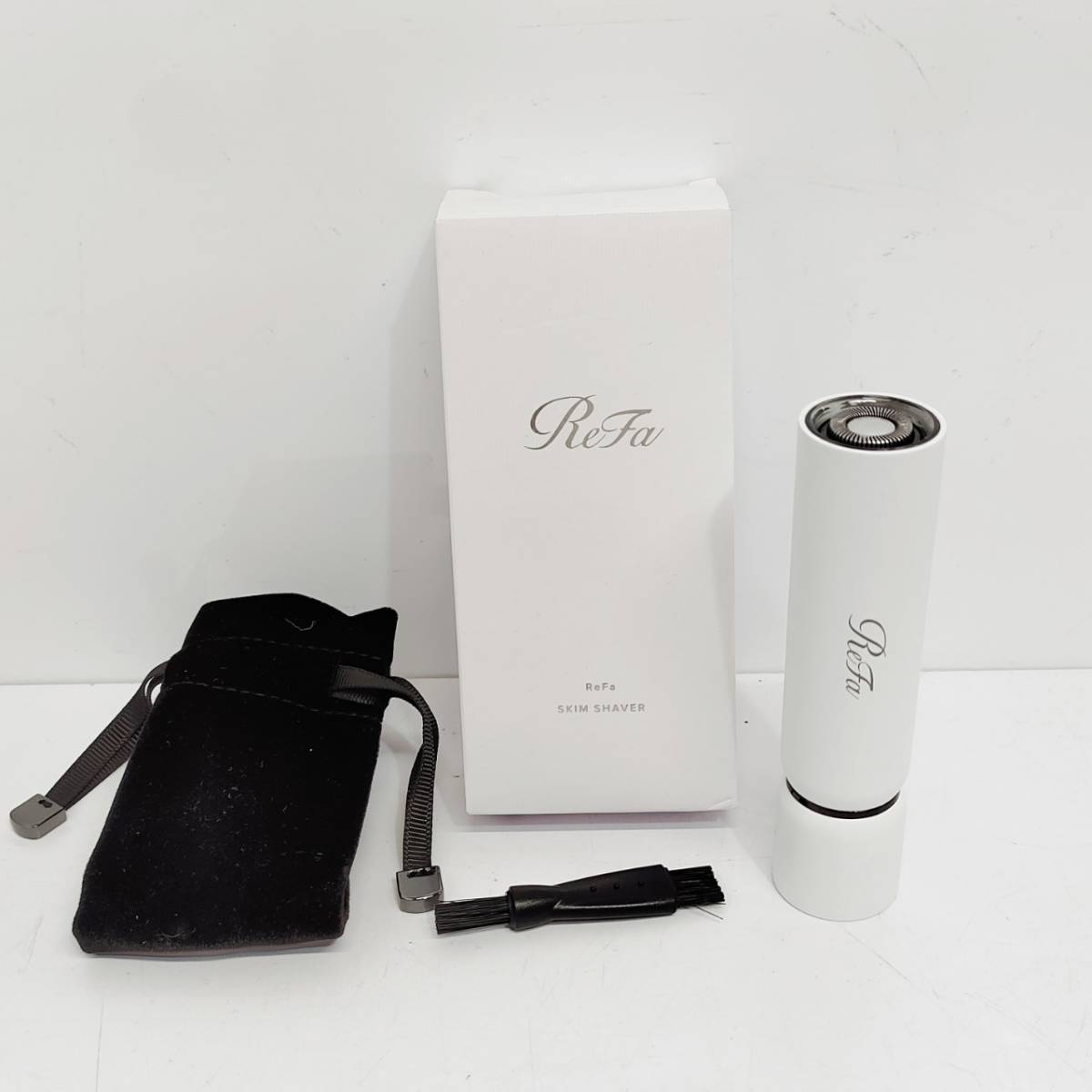 【やや傷や汚れあり】 動作品 リファ RE-AE02A スキムシェーバー ReFa MTG 箱付き レディース 電動シェーバー シェービング フェイス コンパクト 産毛 S2105の落札情報 ...