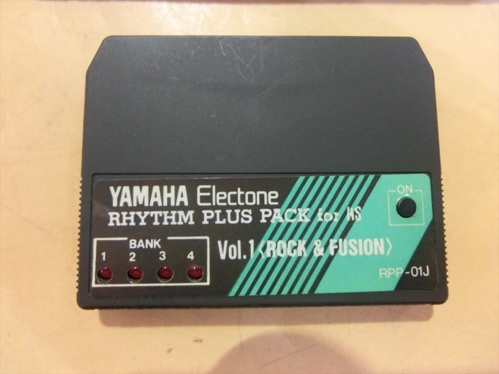 【やや傷や汚れあり】【HW7-55】【送料無料】★ヤマハ エレクトーン リズムプラスパック for HS FMヴォイスパック-HS ...
