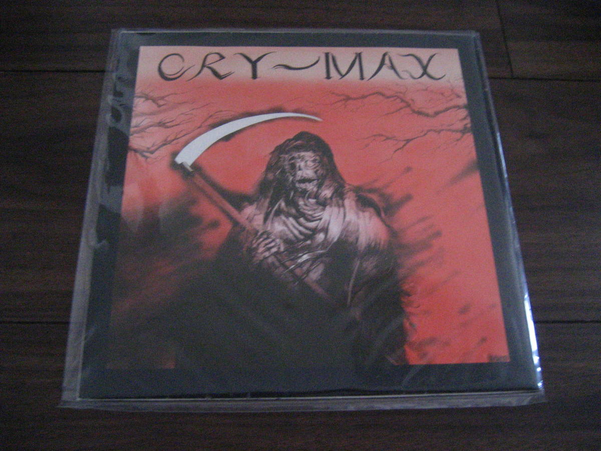【やや傷や汚れあり】即決！CRY-MAX 『Cry-Max』レコード DEAD ENDタイプ ジル・ド・レイ ジルドレイ JACK ジャパメタ クライマックス CRY MAX クライ-マックス ...