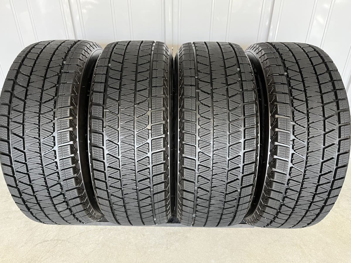 【目立った傷や汚れなし】ブリヂストン ブリザック DM-V3 265/60R18 4本セット 19年製 スタッドレスタイヤ 265/60-18 ハイラックス プラド サーフ パジェロ G GL ...