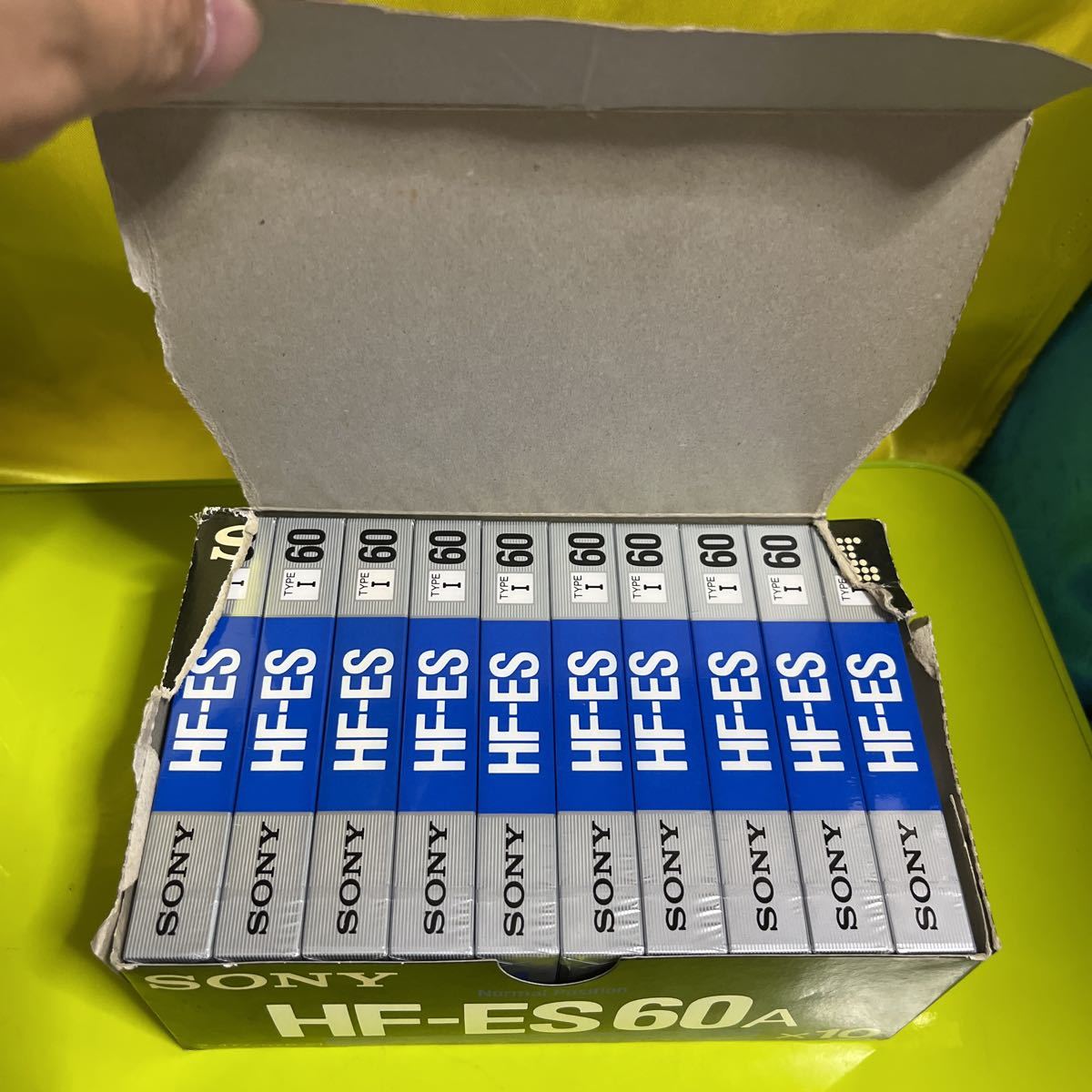 【未使用】SONY/ソニー カセットテープ HF-ES 60 10本 未開封未使用品 ノーマルポジション 日本製 HF-ES60A ②の落札情報詳細 - ヤフオク落札価格検索 オークフリー
