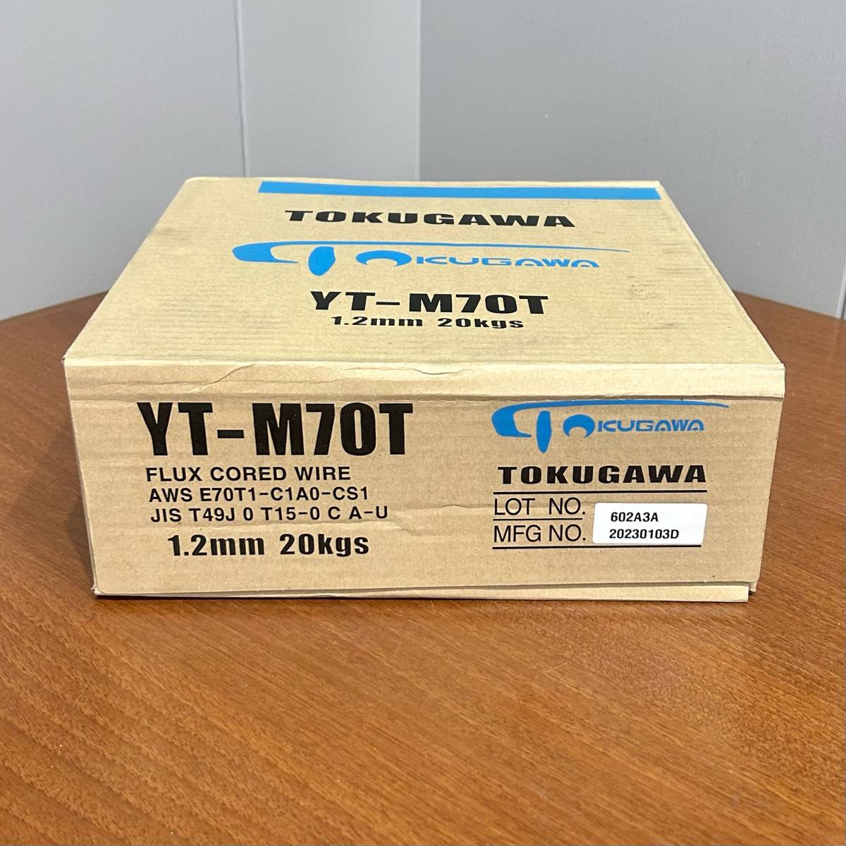 【未使用】0805H01 TOKUGAWA フラックスワイヤー 1.2mm 20kgs YT-M70T 溶接ワイヤー Tの落札情報詳細 - Yahoo!オークション落札価格検索 オークフリー